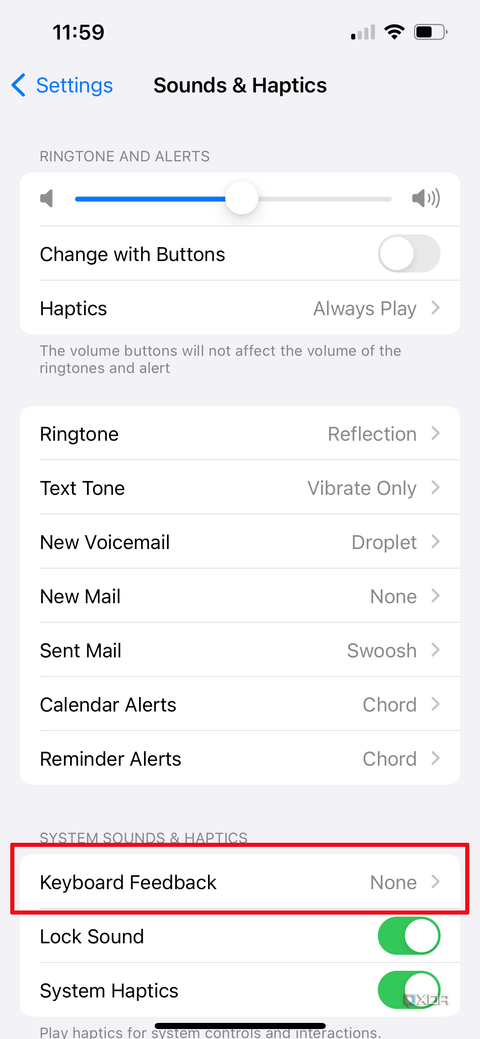 How to enable the haptic keyboard on iPhone