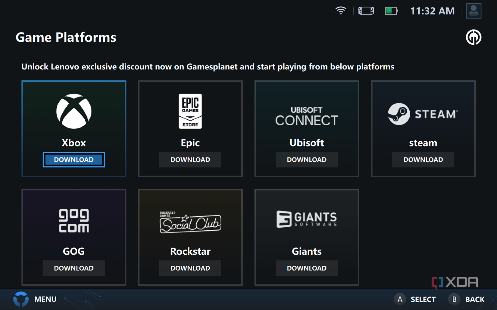 How to run Steam on your Lenovo Legion Go