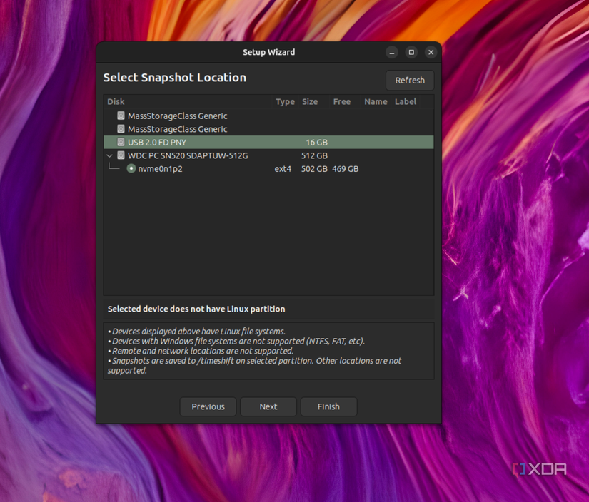 How to back up Ubuntu