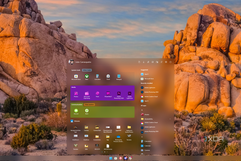 I made the Windows 11 taskbar truly my own with these customizations
