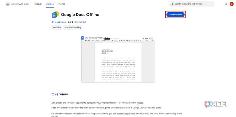 How to use Google Docs offline