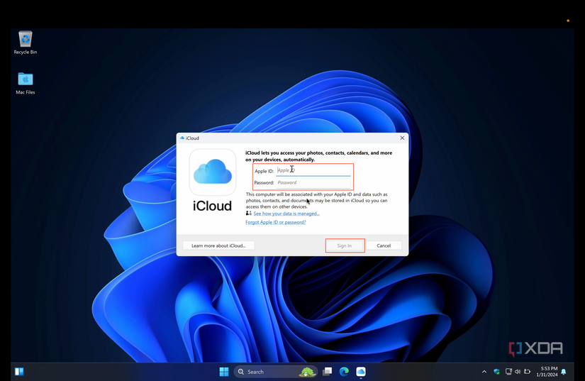 How to set up iCloud on Windows