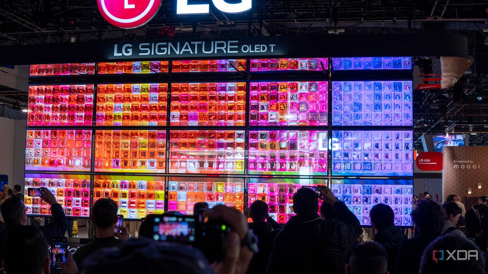 LG pulls back the curtain on the most innovative monitor at CES - literally