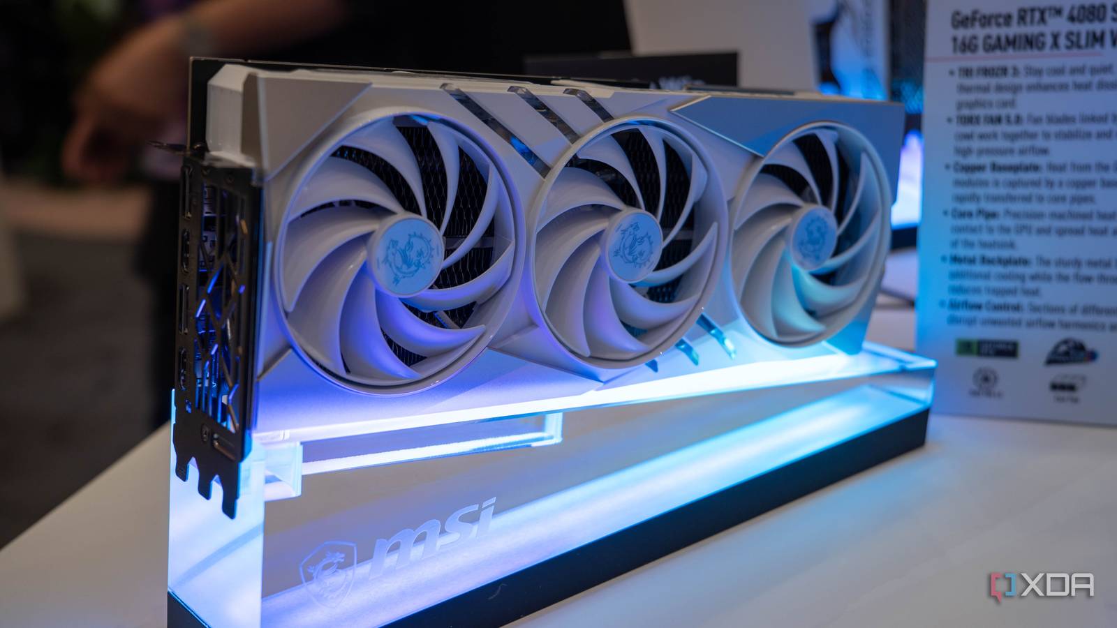 MSI launches RTX 4080 Super, new mesh Wi-Fi system, and a liquid-cooled SSD