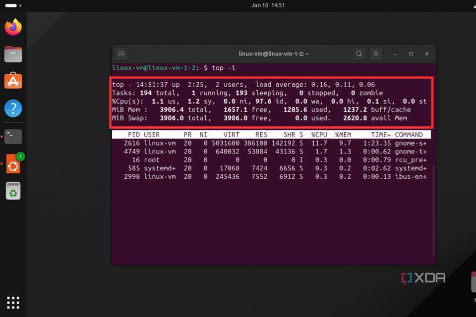 How to check CPU and memory utilization in Linux