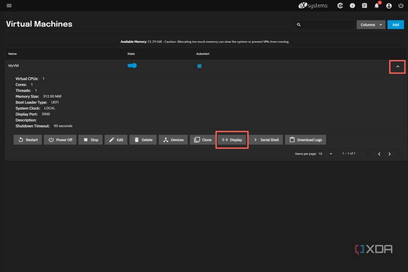 Set up VMs on a network-attached storage (NAS) device