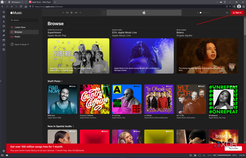 How to listen to Apple Music on a Windows PC