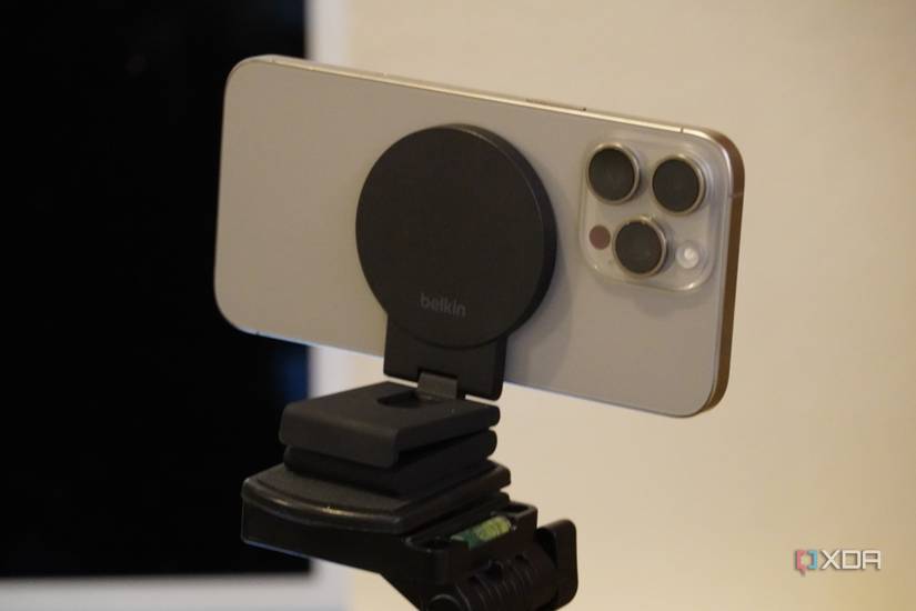 Belkin iPhone mount for Mac desktops review: Use Continuity Camera for ...