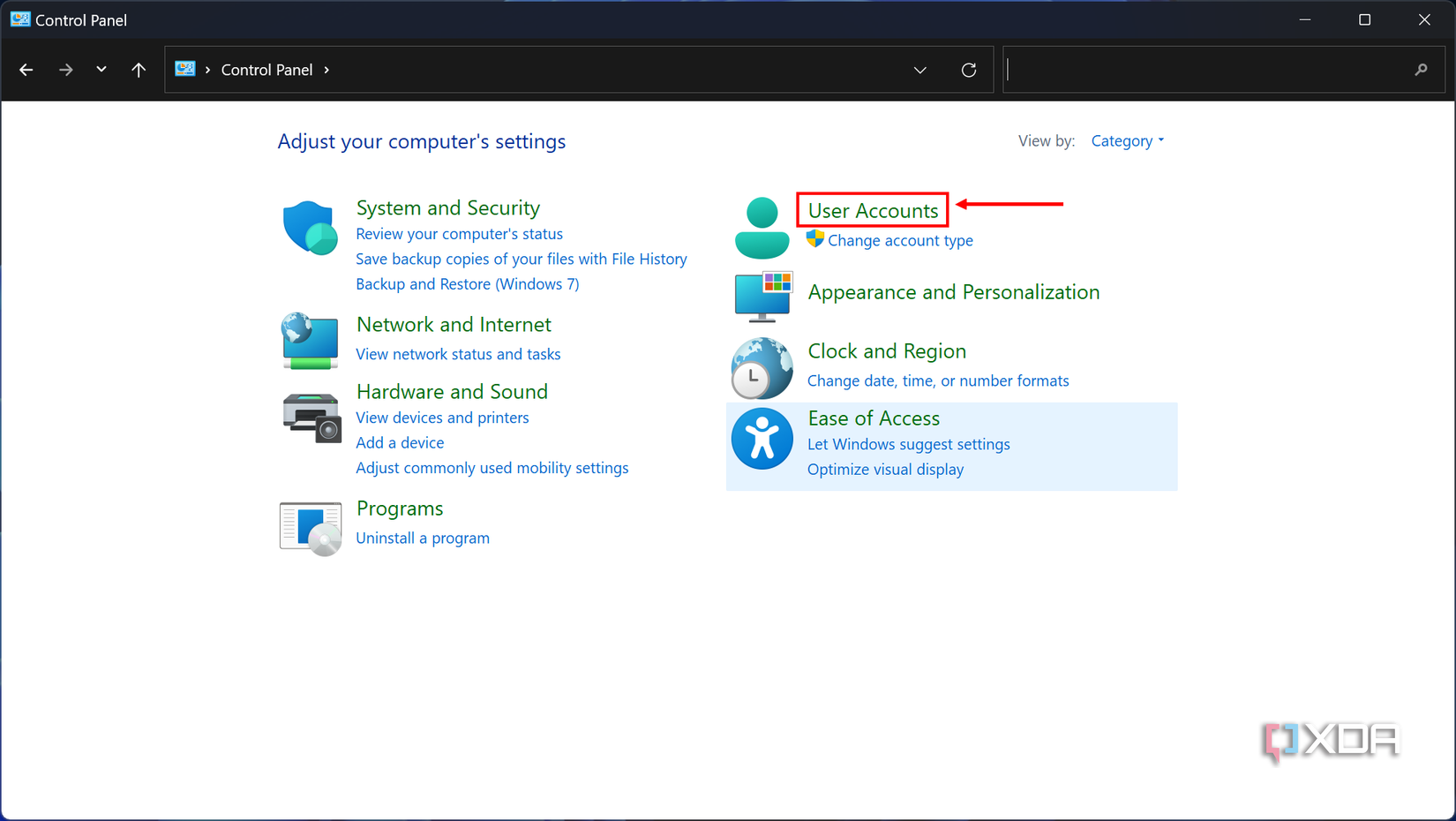How to delete a user account on Windows 11