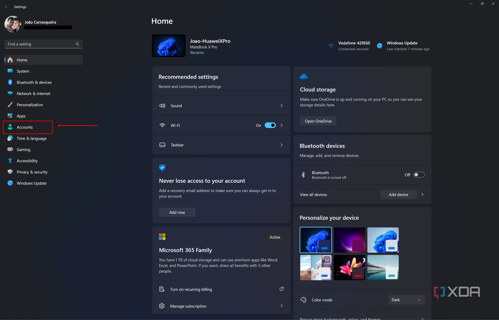 How to delete a user account on Windows 11