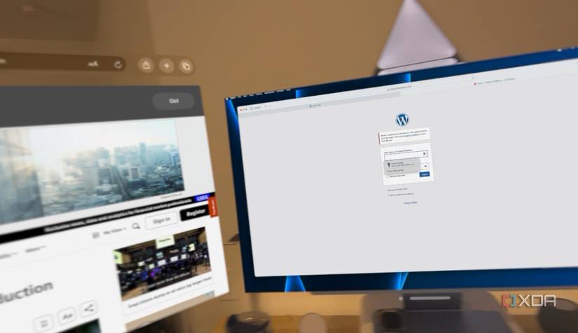 double vision on computer screen
