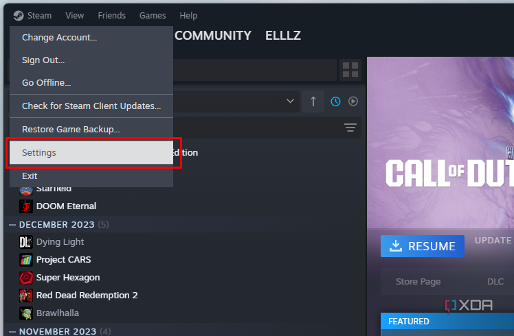 How to set up Steam on a NAS