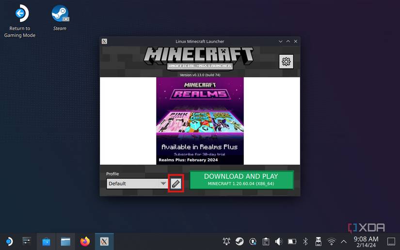How to install Minecraft: Bedrock edition on Steam Deck