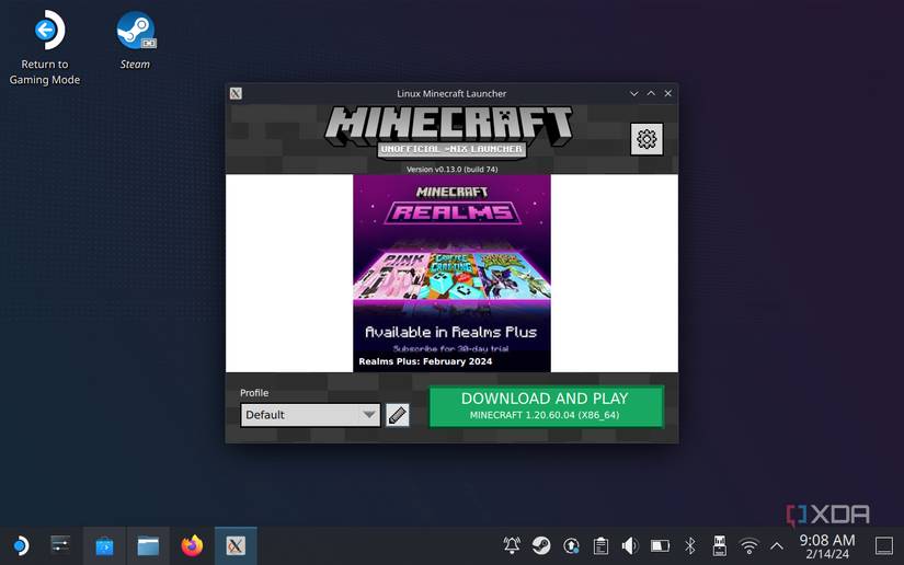 How to install Minecraft: Bedrock edition on Steam Deck