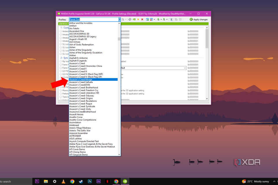 How to change advanced settings for your games with Profile Inspector