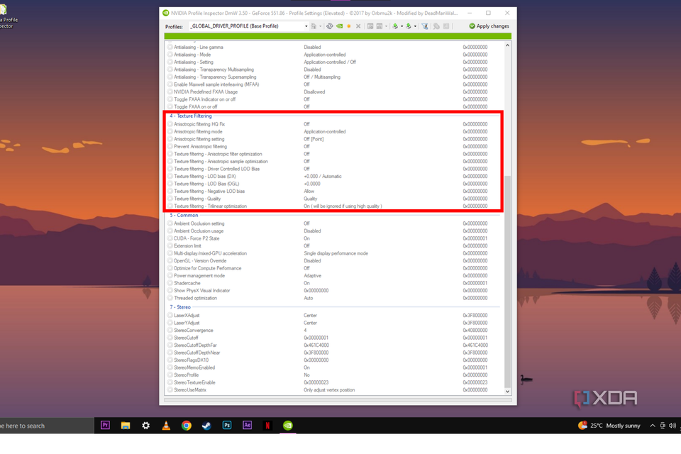 How to change advanced settings for your games with Profile Inspector