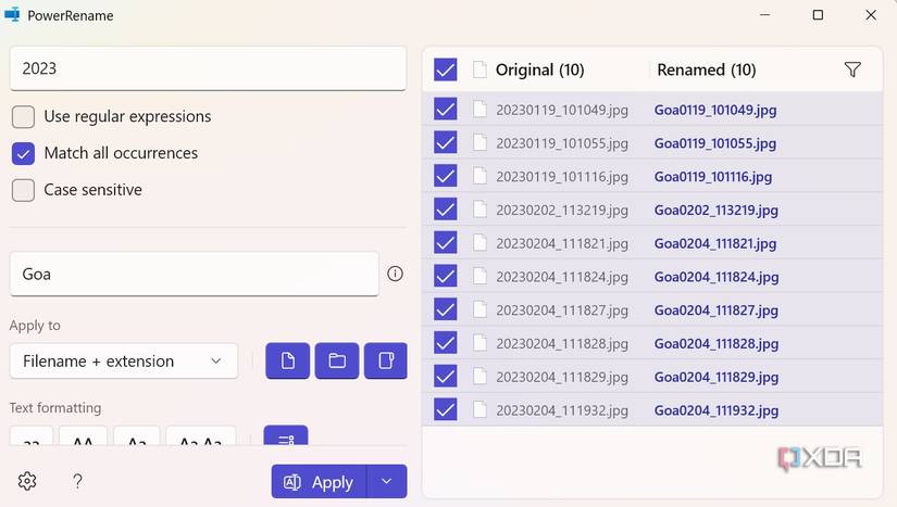 How to batch rename files in Windows 11