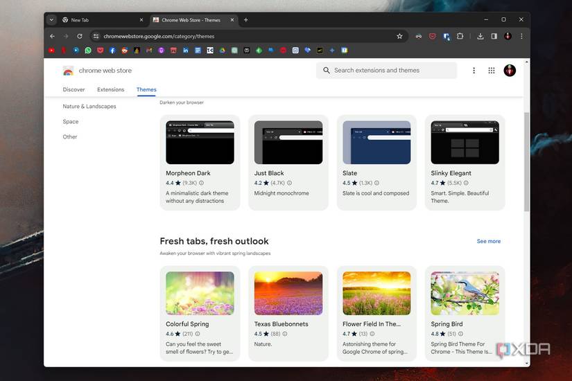 How to change your Google Chrome background
