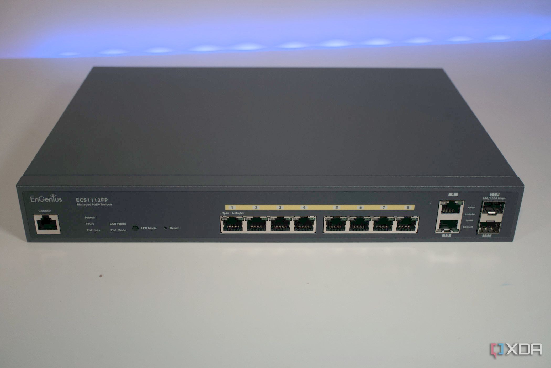 EnGenius ECS1112FP review: A powerful 8-port switch with a hefty PoE capacity