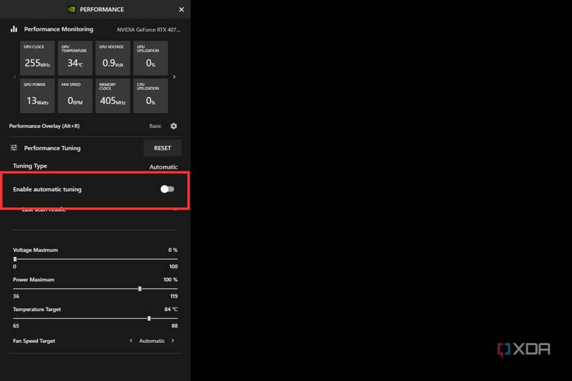I want the Nvidia app to borrow this one feature from AMD Adrenalin ...