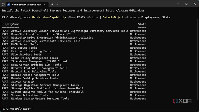 How to install RSAT in Windows 11