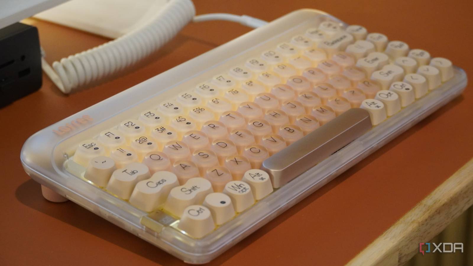 Lofree Dot Foundation review: A pink, pastel-colored mechanical ...