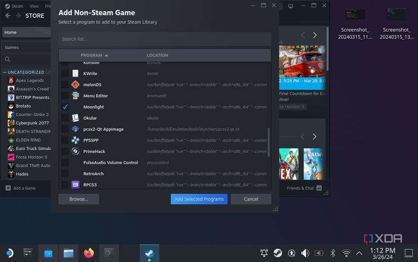 How to install and use Moonlight on Steam Deck