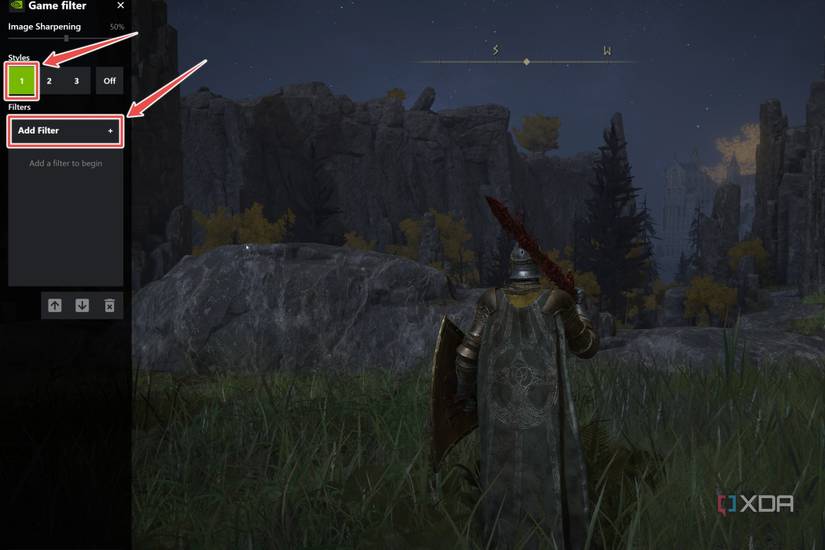 How to re-enable Nvidia's image sharpening option in control panel