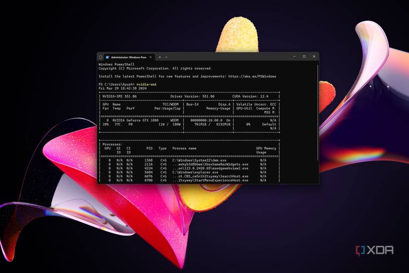 How to run Nvidia-SMI on Windows