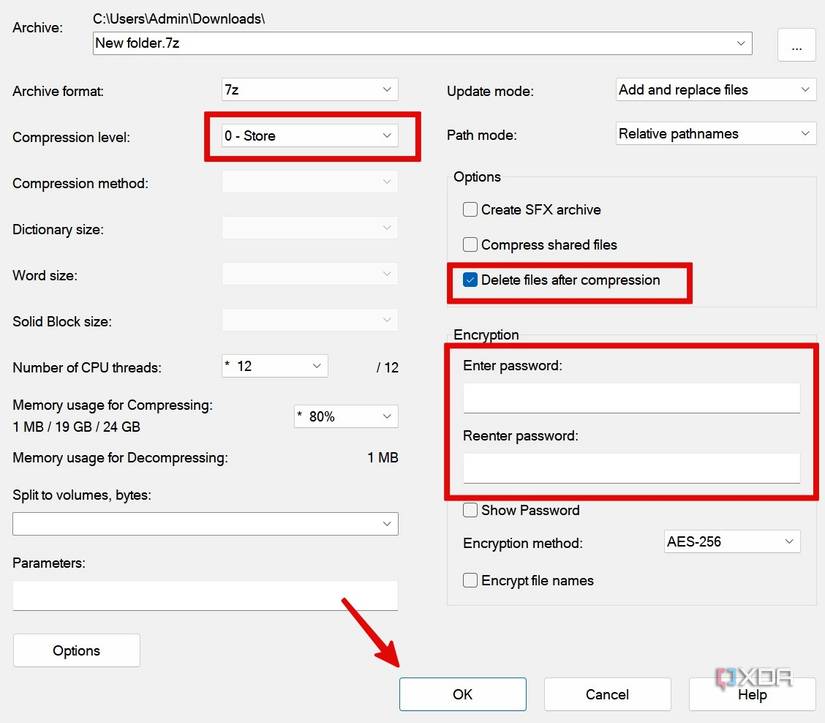 How to password protect a folder on Windows 11