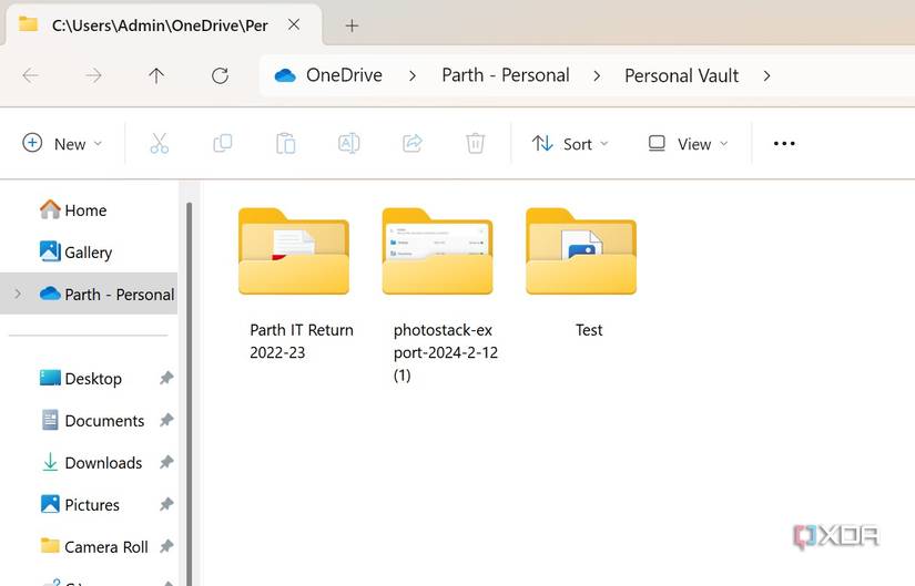 How to password protect a folder on Windows 11