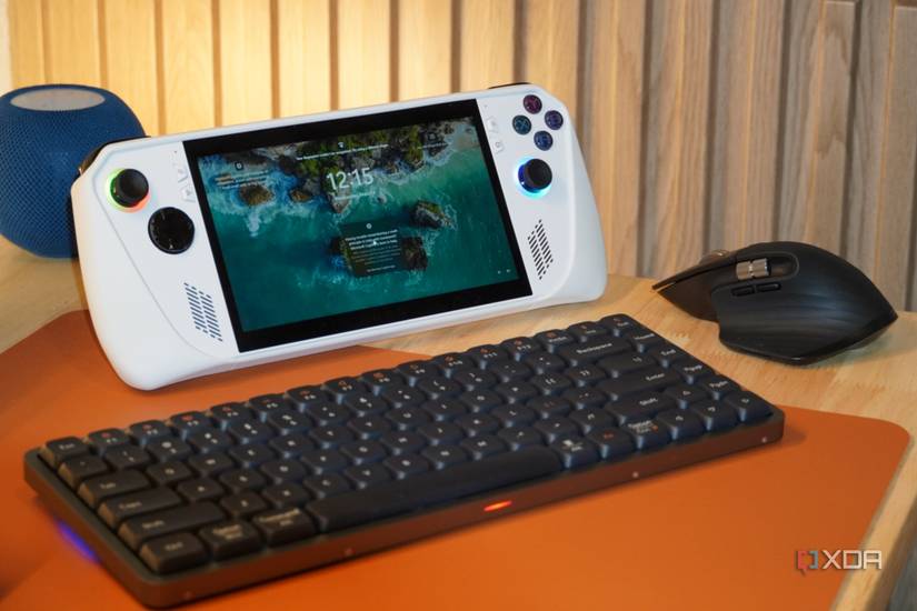 I used a PC gaming handheld on the go, and I didn't miss my laptop