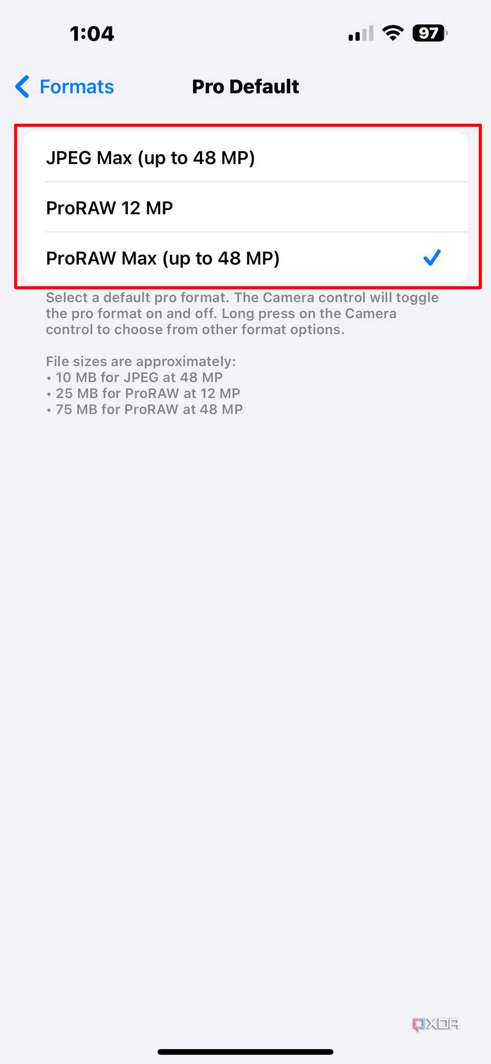 How to use the Pro camera mode on your iPhone