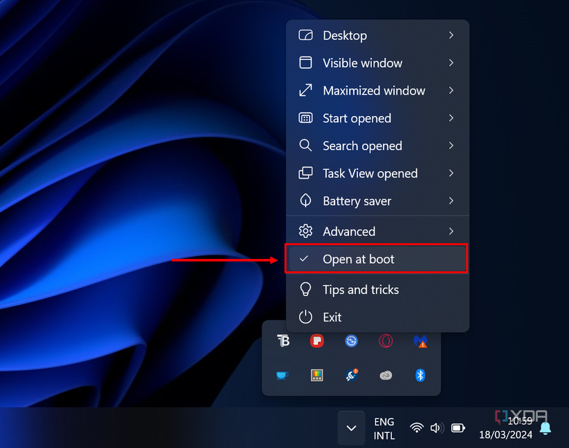 How to get a transparent taskbar on Windows 11