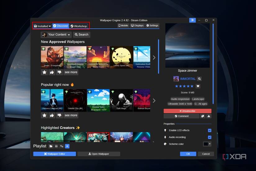 Wallpapers Engine Steam Wallpaper Engine SteamGridDB