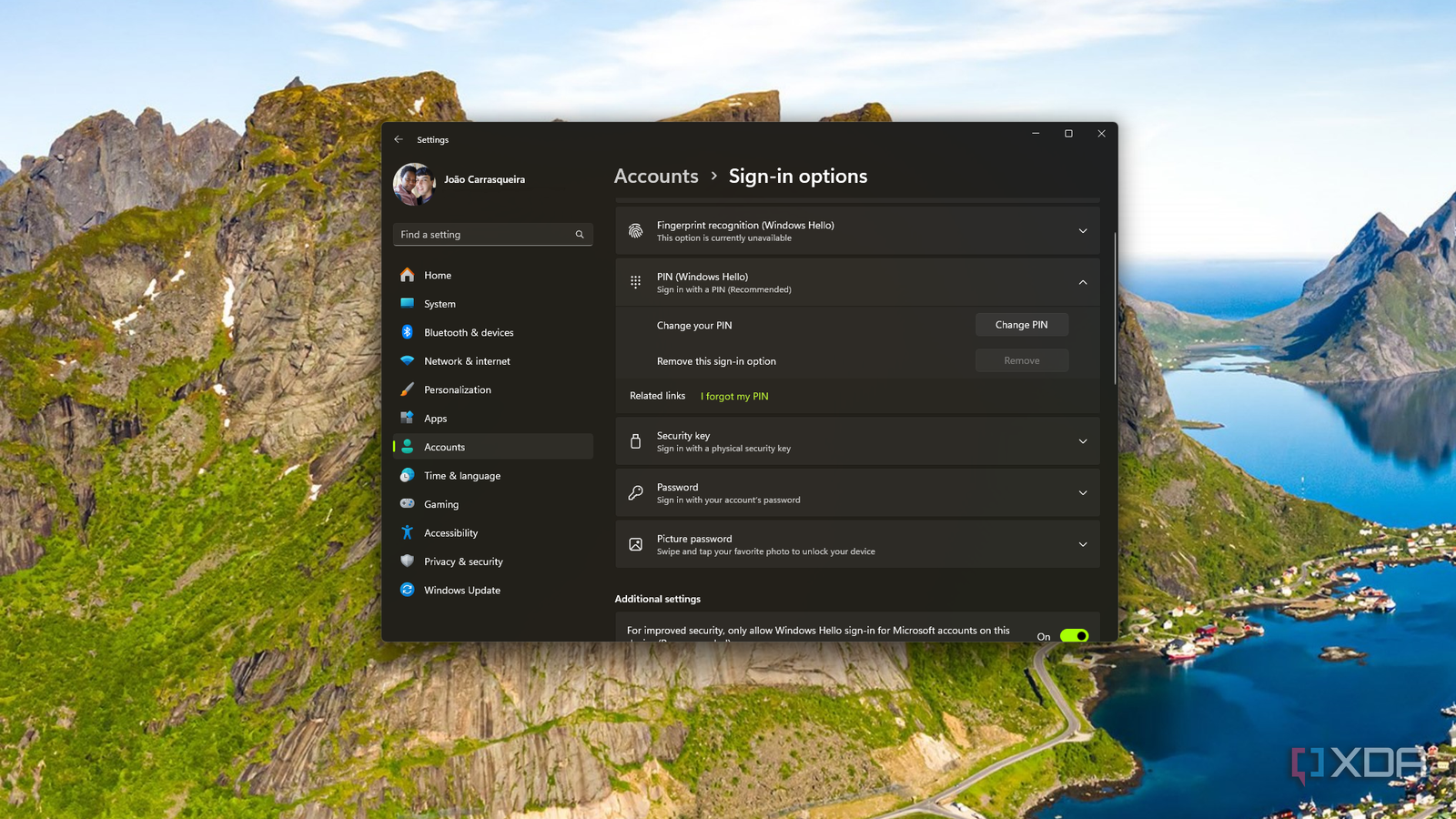 Keep your PC safe by changing your PIN on Windows 11