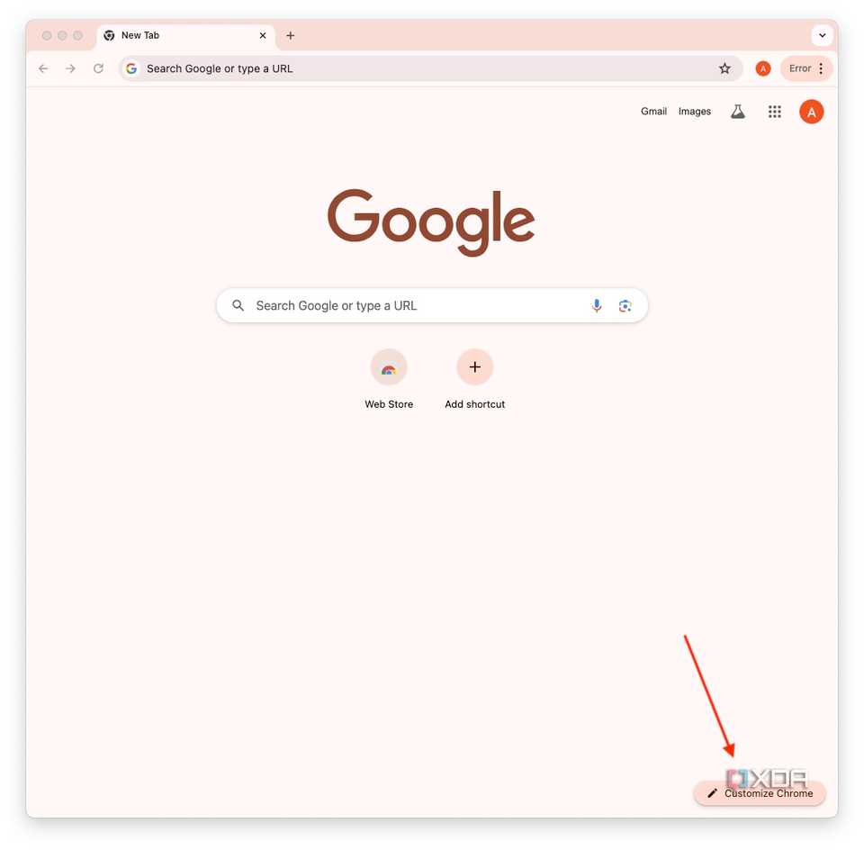 How to create a new Chrome theme using AI