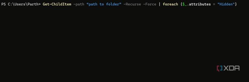 How to hide files on Windows 11