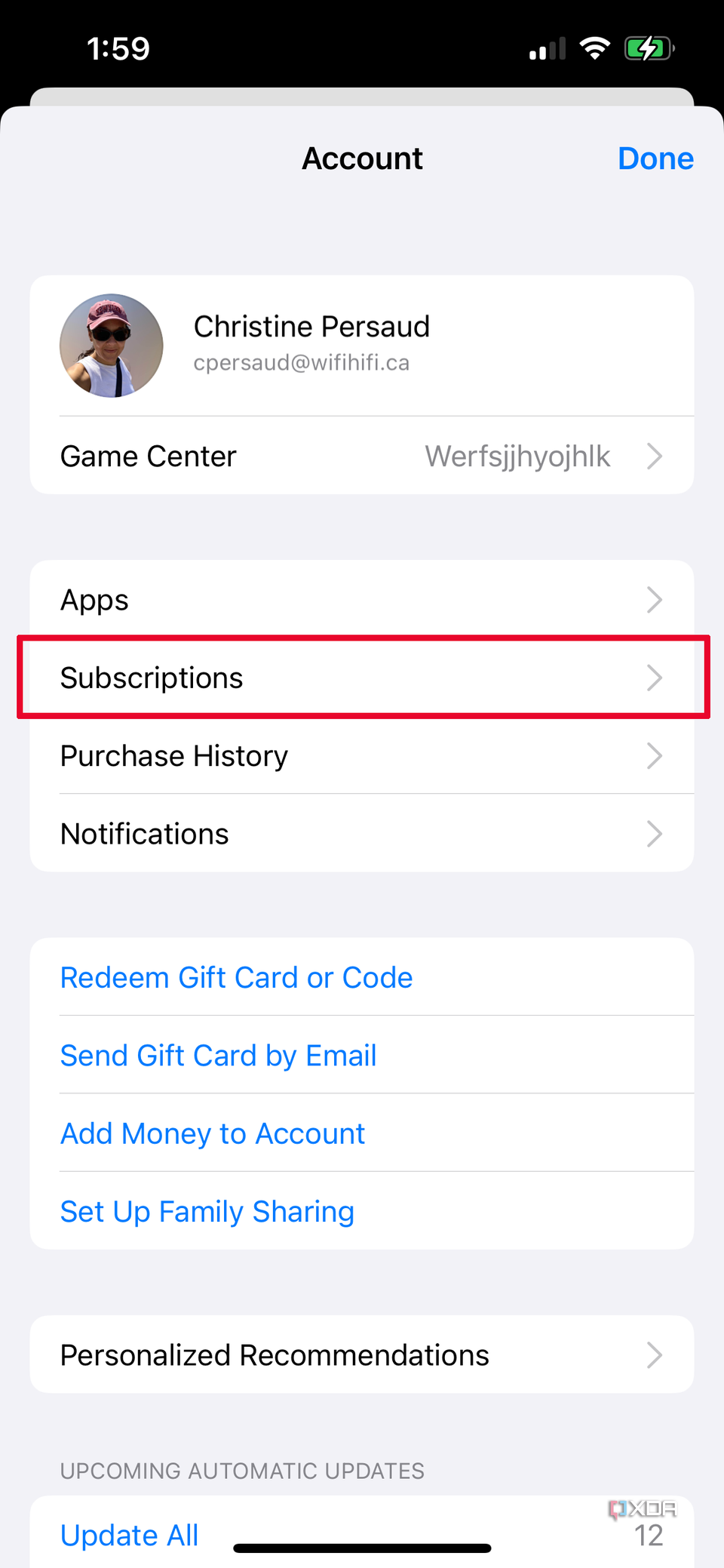 How to cancel subscriptions on an iPhone