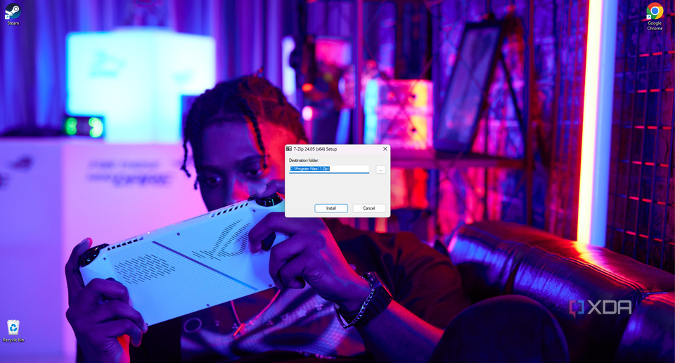 How to open .7z files in Windows 11