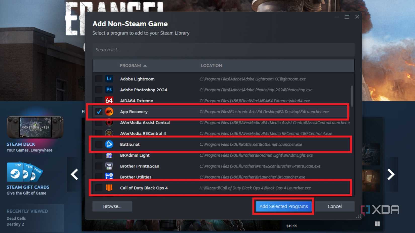 How to add third-party games to Steam