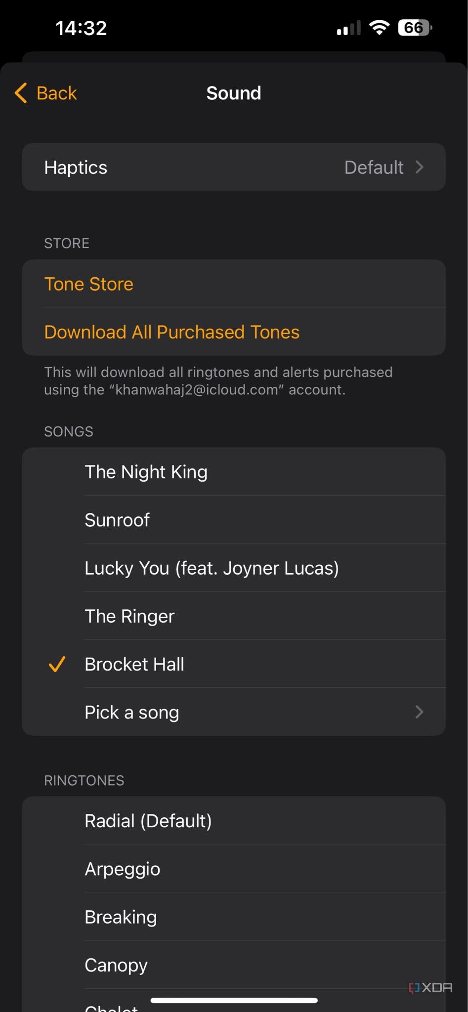 How to change the default alarm sound on iPhone