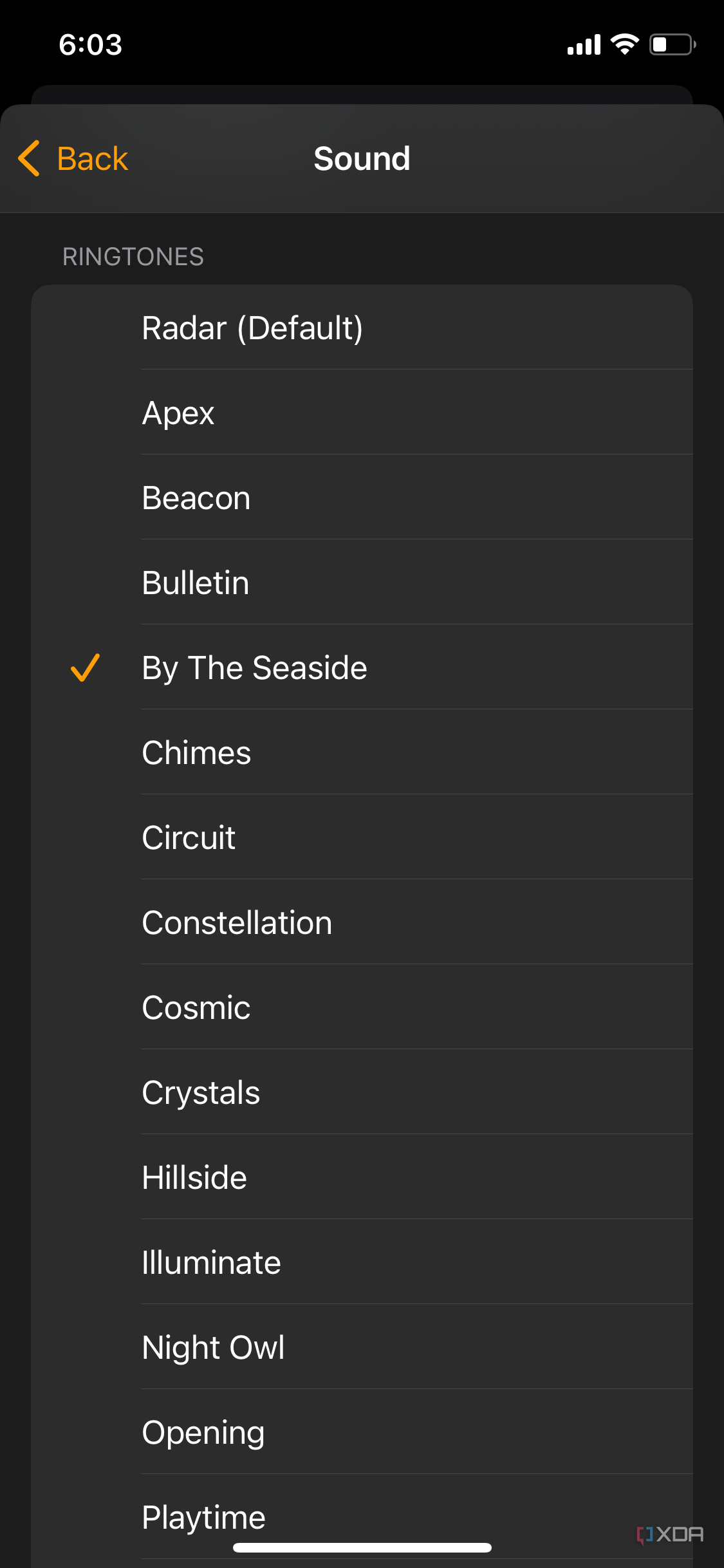 How to change the default alarm sound on iPhone