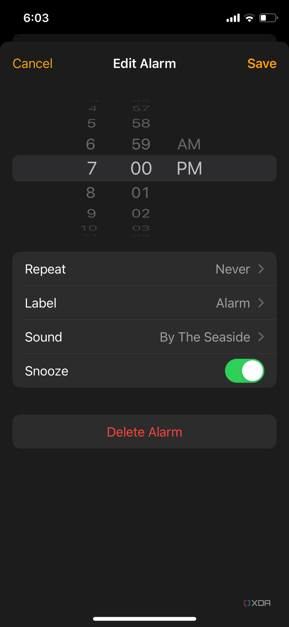 How to change the default alarm sound on iPhone