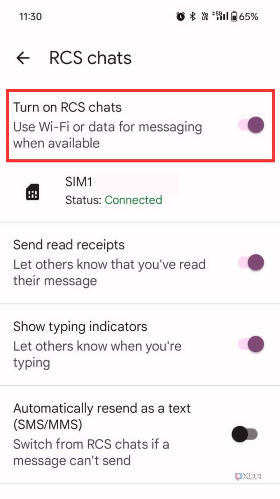 How to enable RCS messaging on Android devices