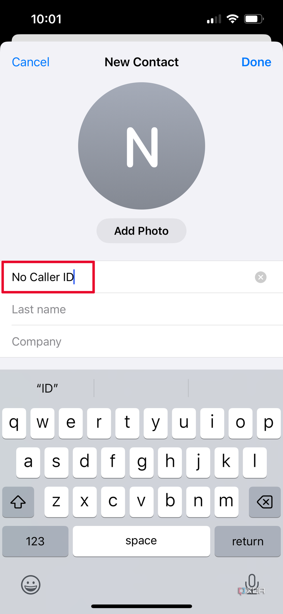 How to block No Caller ID on iPhone
