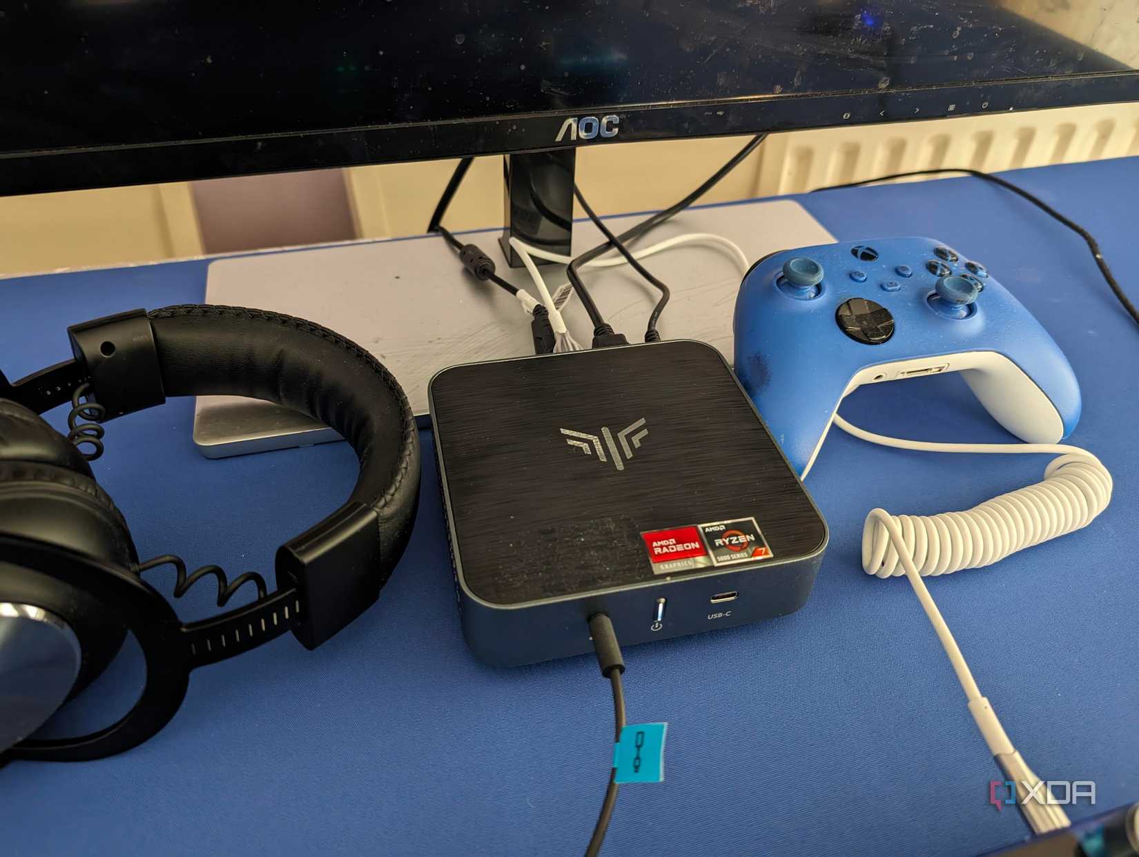 Your mini PC probably has a hidden SATA port you're not using