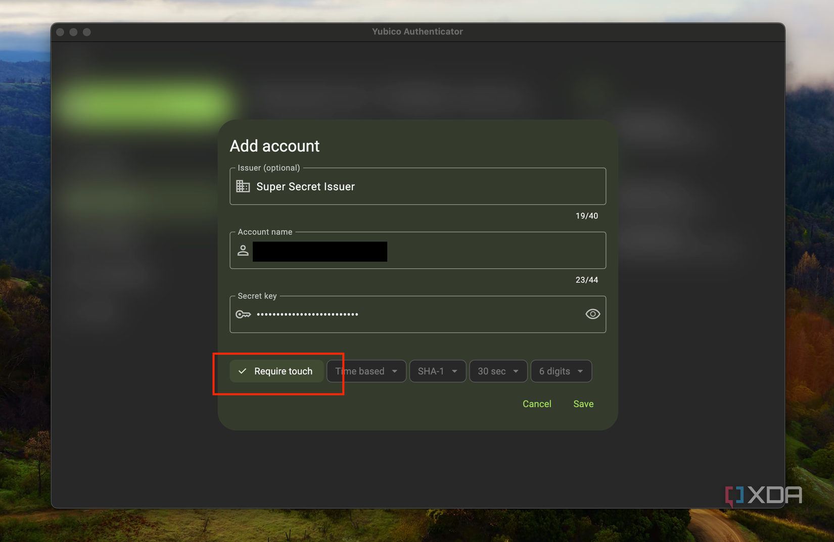 How to use your YubiKey for TOTP codes