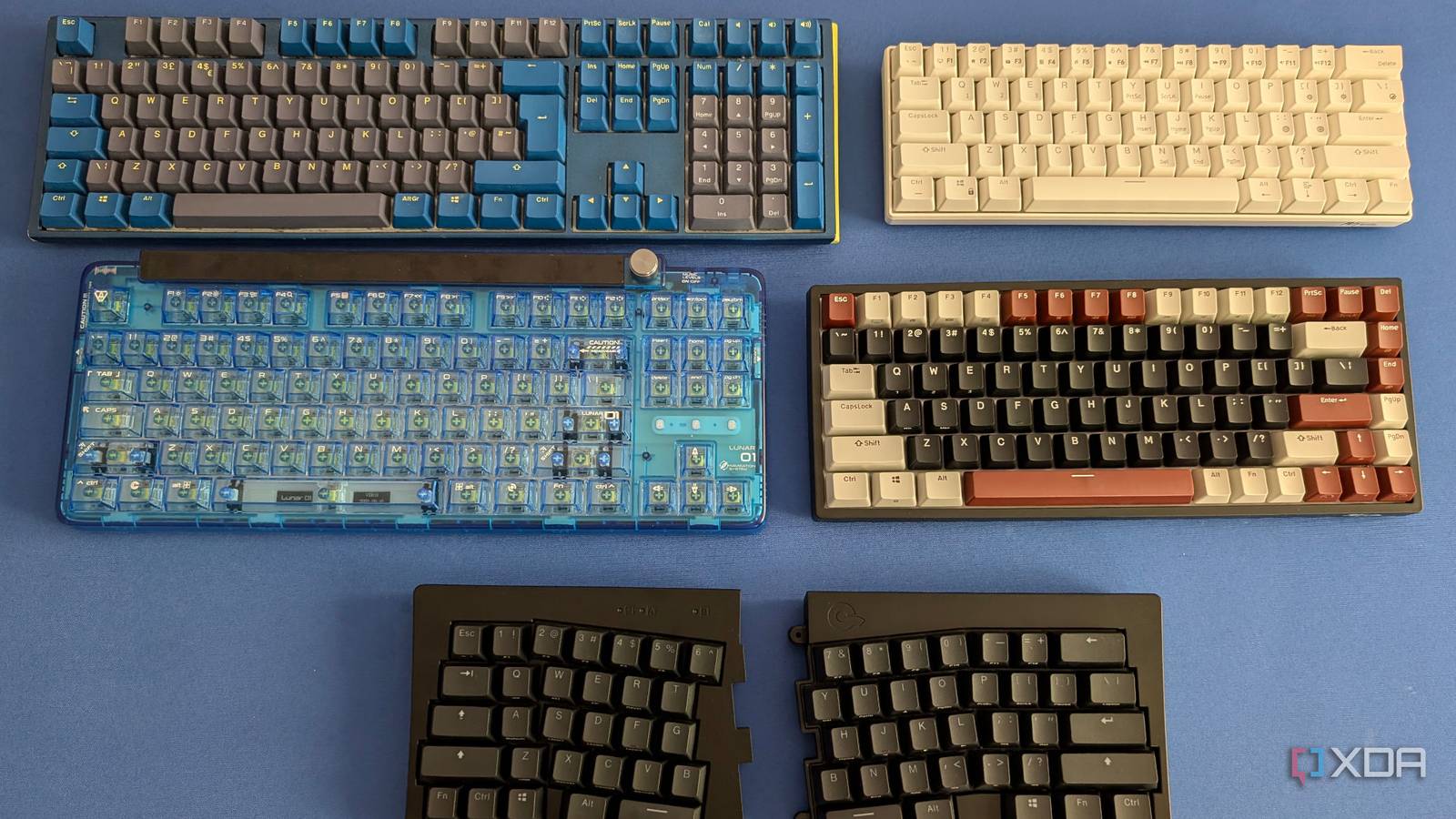 Different keyboard sizes and layouts explained