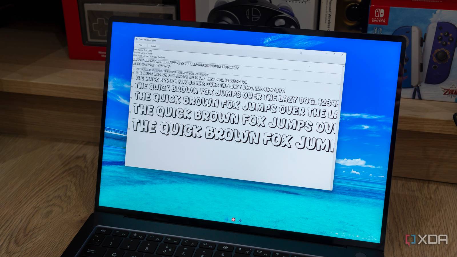 How to install fonts on Windows